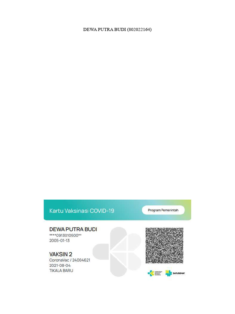 Dewa Putra Budi - 802022164 - Esport Mobile Legends | PDF