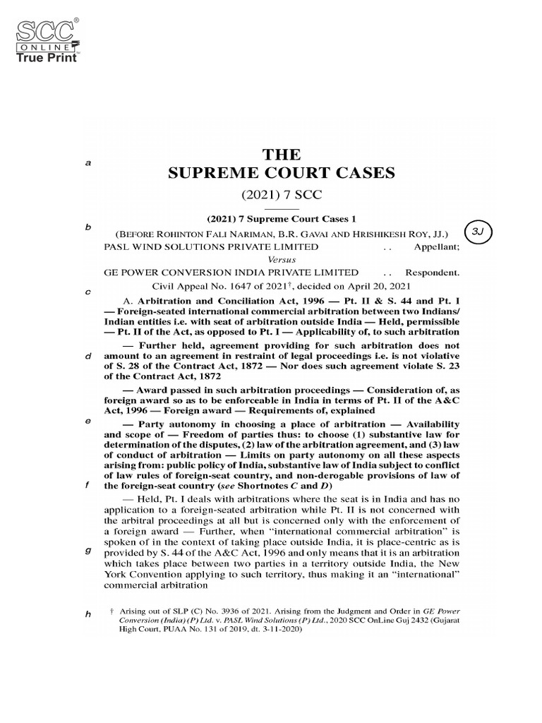 PASL Wind Solutions v GE Power | PDF | Supreme Court Of The United ...