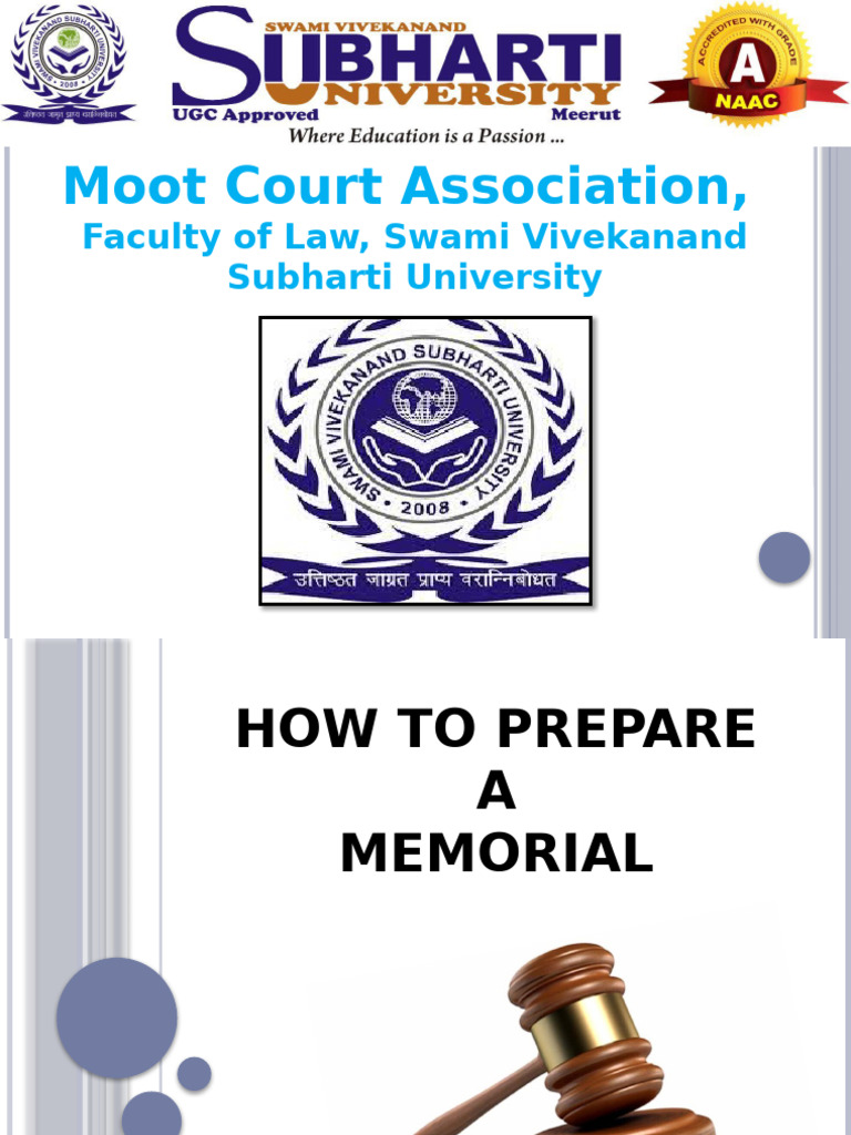 How To Make Moot Court Memorial-Appeallent | PDF | Crimes | Crime ...