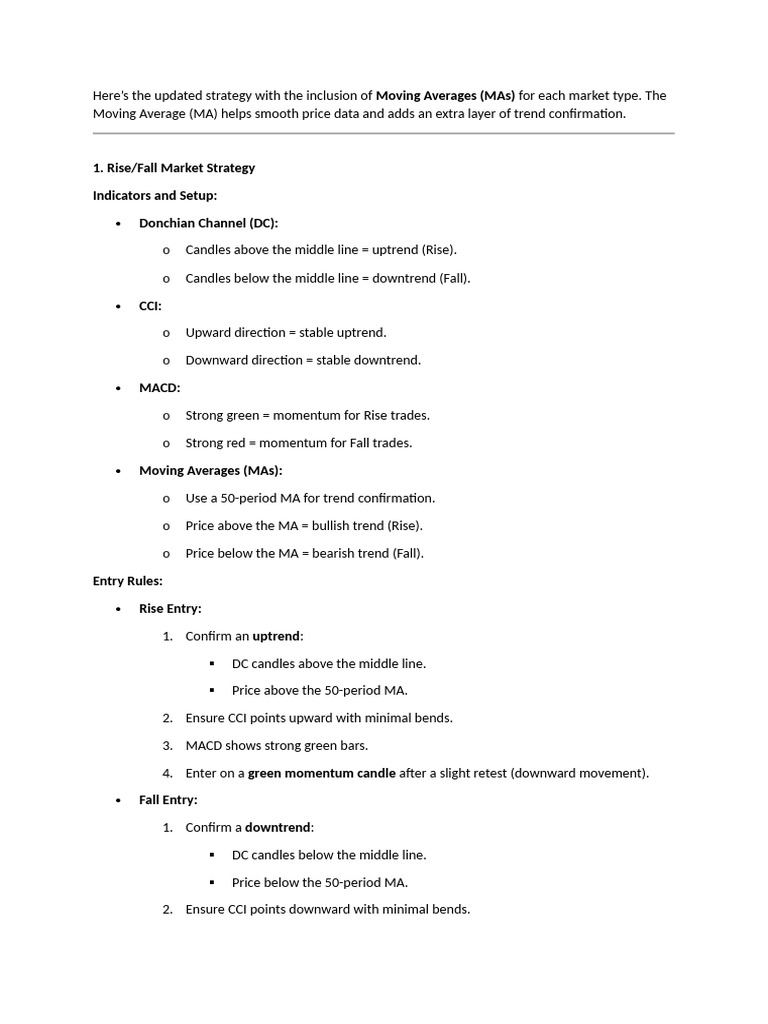 INDICATORS FOR TRADING DIGITS BASED ON TRED | PDF | Valuation (Finance ...