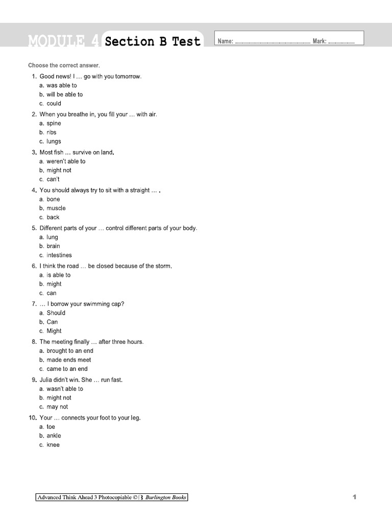 Exam Alberto Section B | PDF