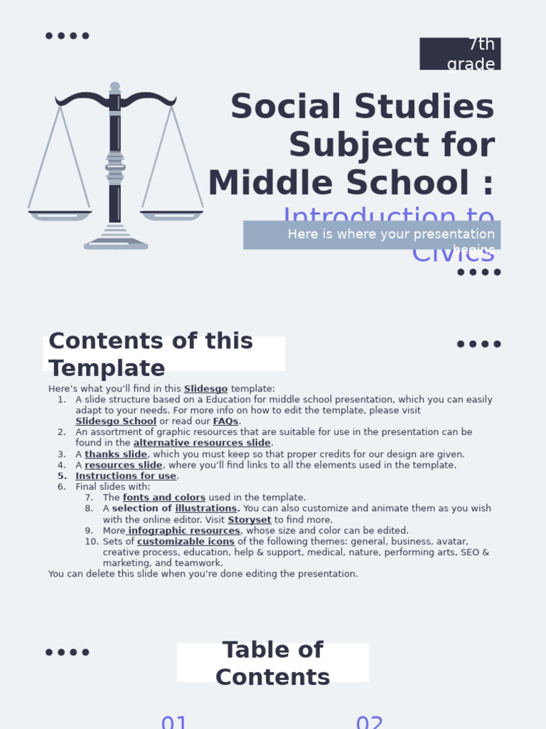 Introduction to Civics for 7th Grade | PDF | Planets | Saturn