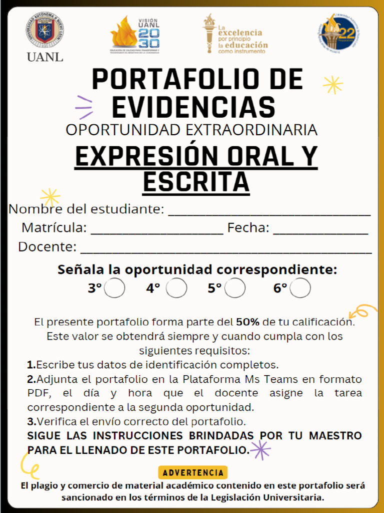 Expresion Oral y Escrita 3 | PDF