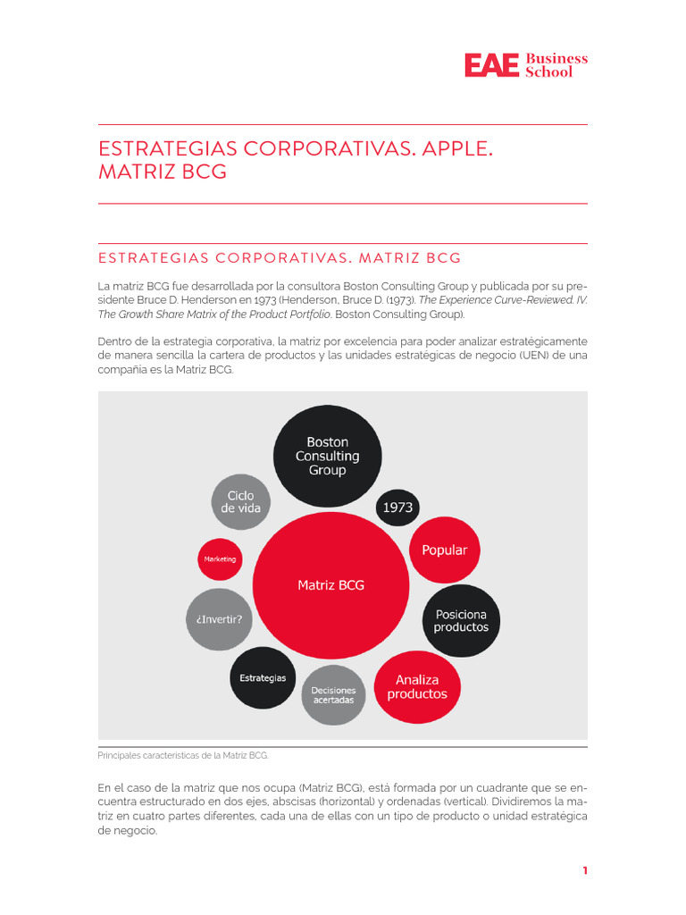 Matriz BCG de Apple: Análisis de Productos | PDF | Apple Inc. | Yo pod