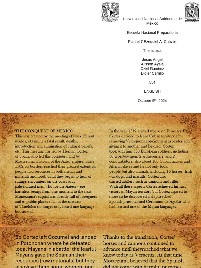 Spanish Conquest of the Aztec Empire | PDF | Hernán Cortés | Spanish Empire