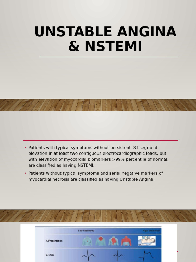 Unstable Angina and Mi | PDF | Myocardial Infarction | Coronary Artery ...