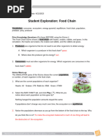 Section 04, Gizmos - Food Chain | PDF | Predation | Disturbance (Ecology)