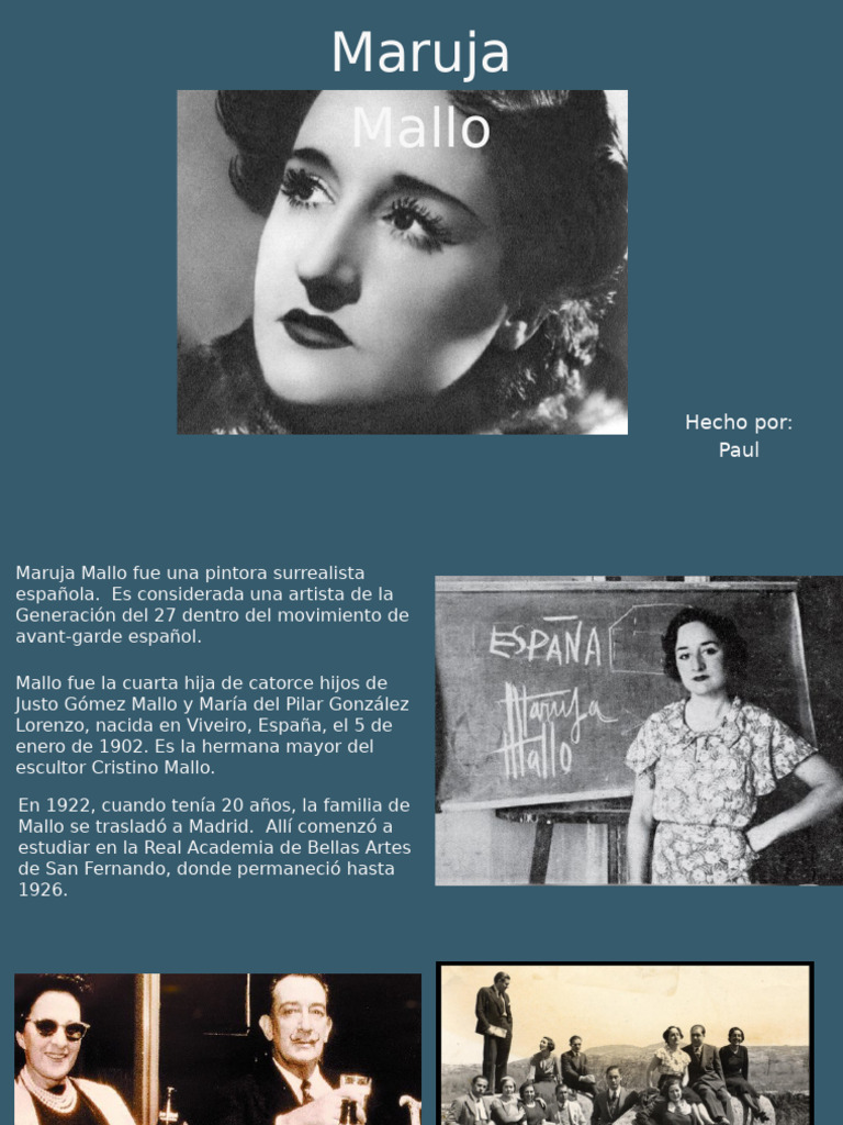 Maruja Mallo | PDF | Las artes
