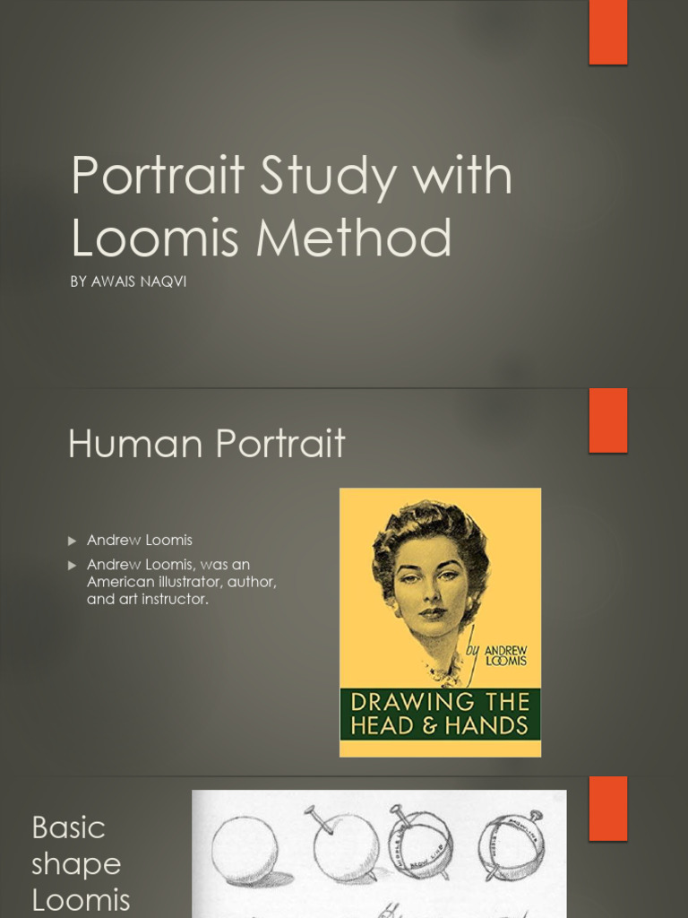 Portrait Study With Loomis Method by Awais Naqvi | PDF