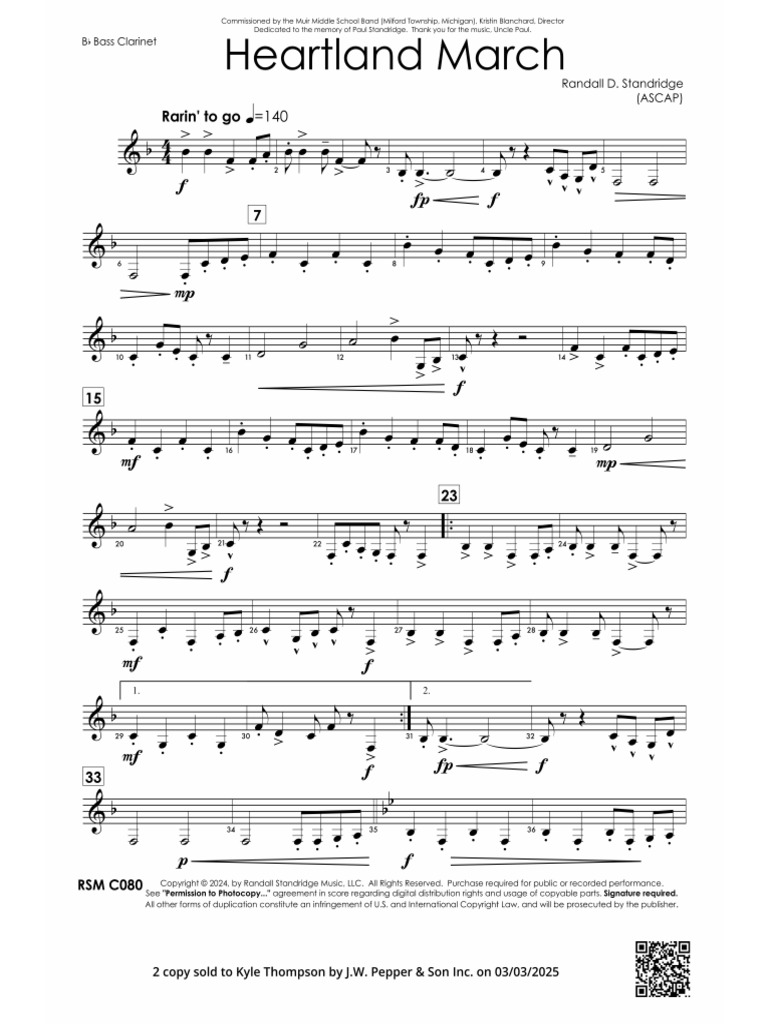Heartland March | PDF