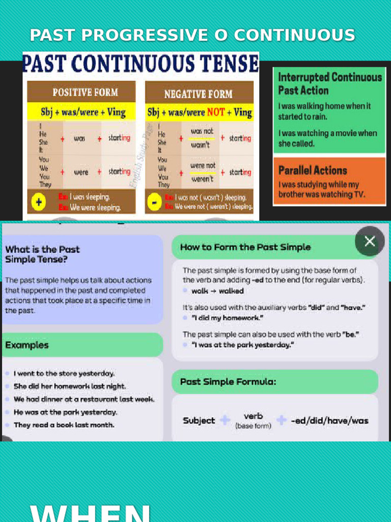 When Cuando and While Mientras | PDF