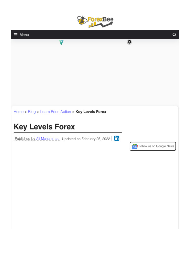 Key Levels Forex - Simple Technique - ForexBee | PDF | Technical ...