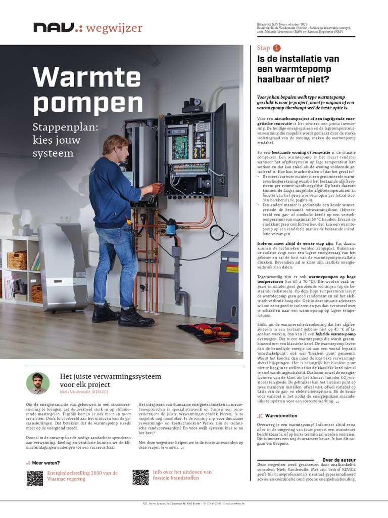 Wegwijzer Warmtepompen Spreads | PDF