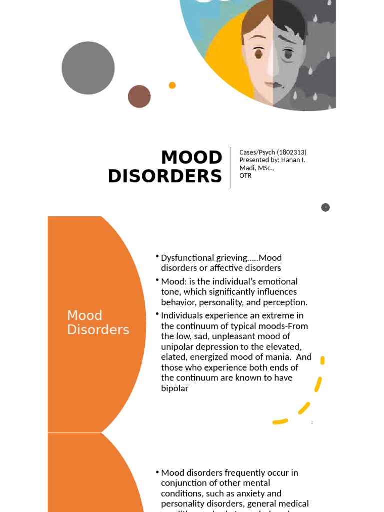Ch6 Cases Psych Mood Disorders | PDF | Mania | Bipolar Disorder