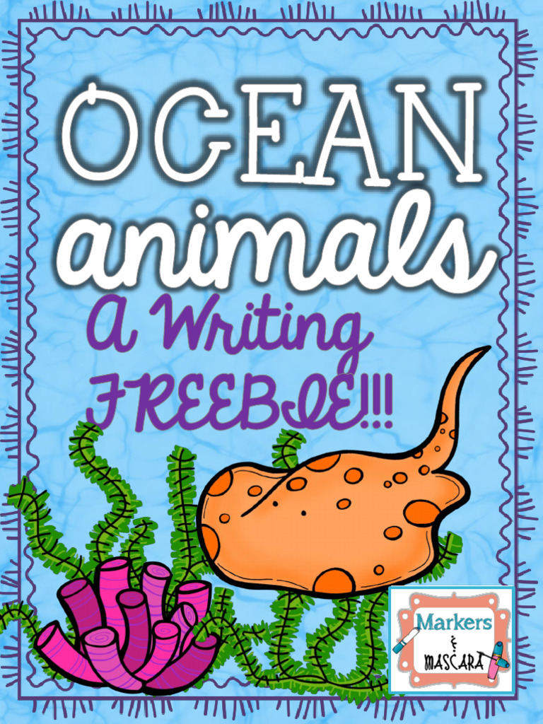 OceanAnimalWritingFREEBIE 1 | PDF | Zoology