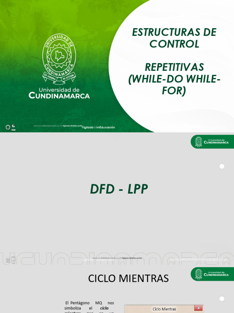 Estructuras de Control en Programación | PDF | Programación de computadoras | Ingeniería de software