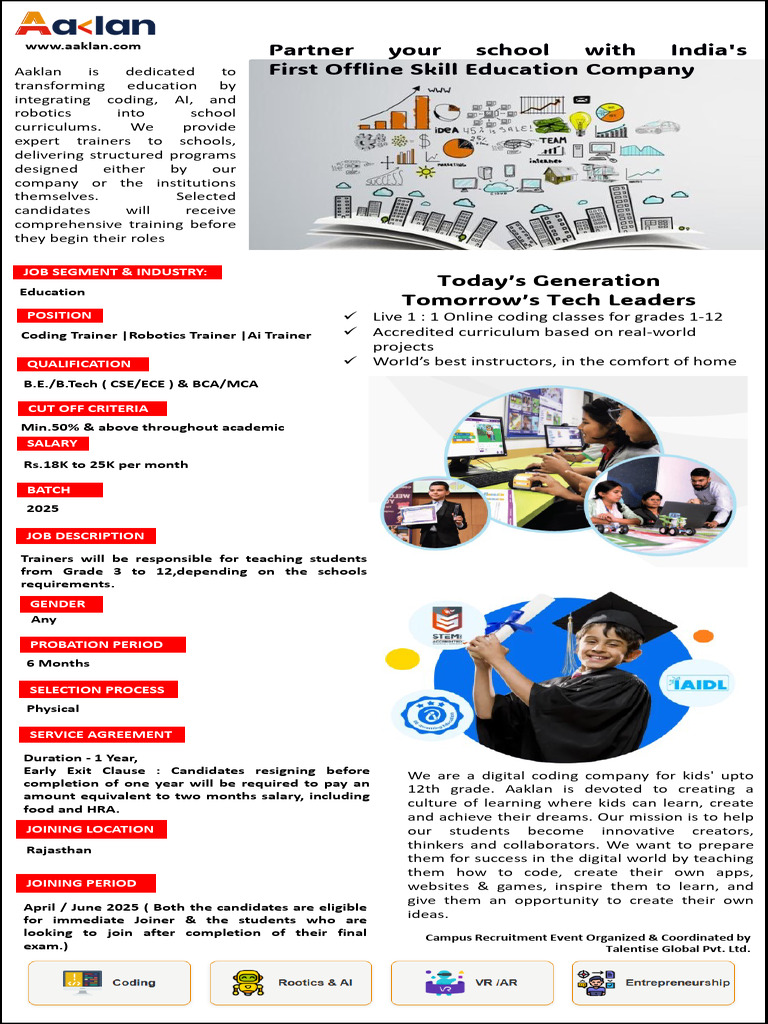 Aaklan IT Solutions Poster | PDF
