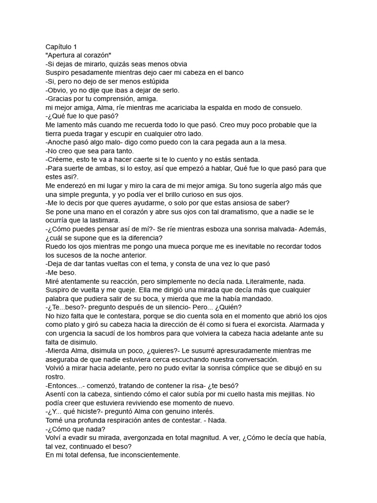 Borrador Capítulo 1 | PDF | La risa