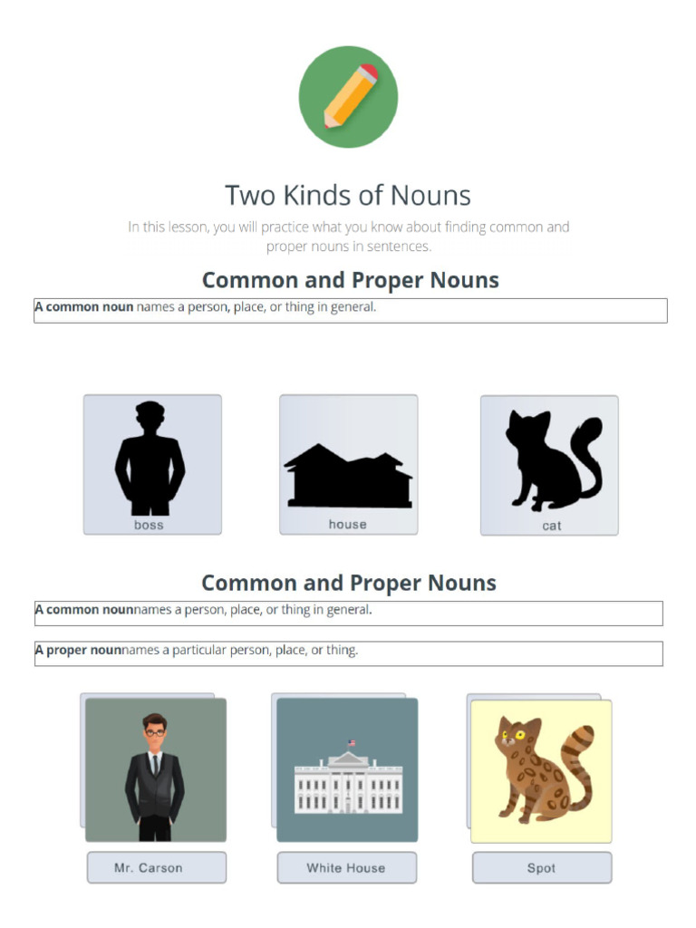 Two Kinds of Nouns | PDF | Wright Brothers