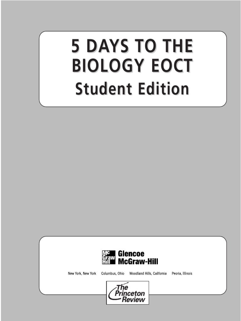 Five - Days - To - The - EOCT - Biology | PDF | Dominance (Genetics ...