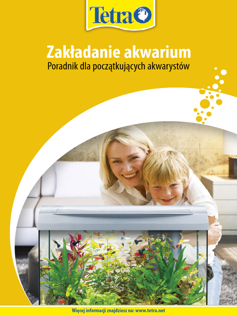 Zakładanie akwarium.Poradnik dla początkujących akwarystów (Tetra) | PDF