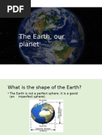 Our Earth | PDF | Rotation | Planets