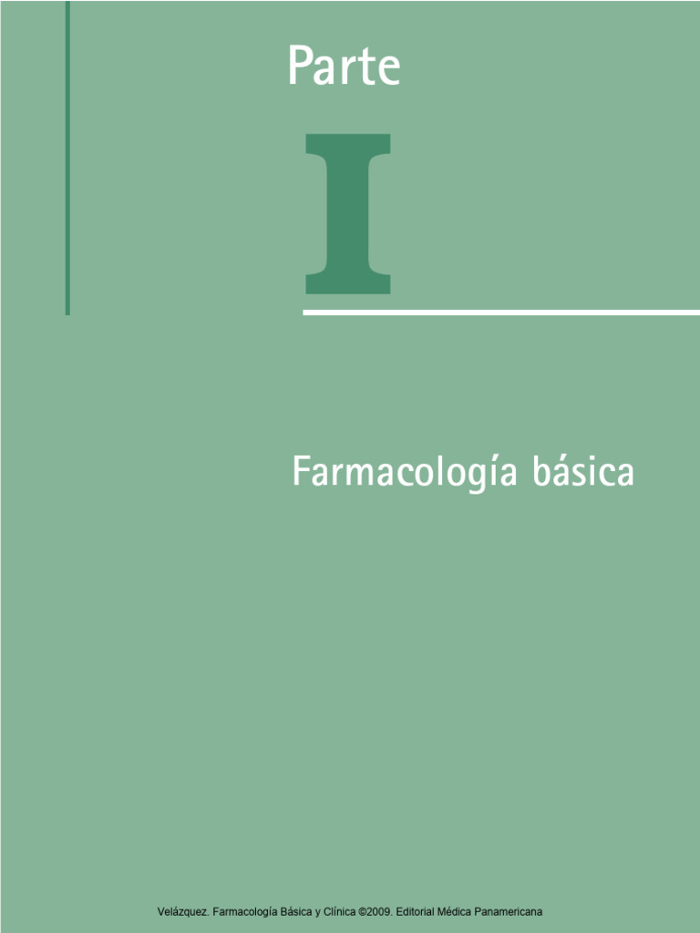 Cap.1 Rig | PDF | Medicamentos con receta | Farmacocinética
