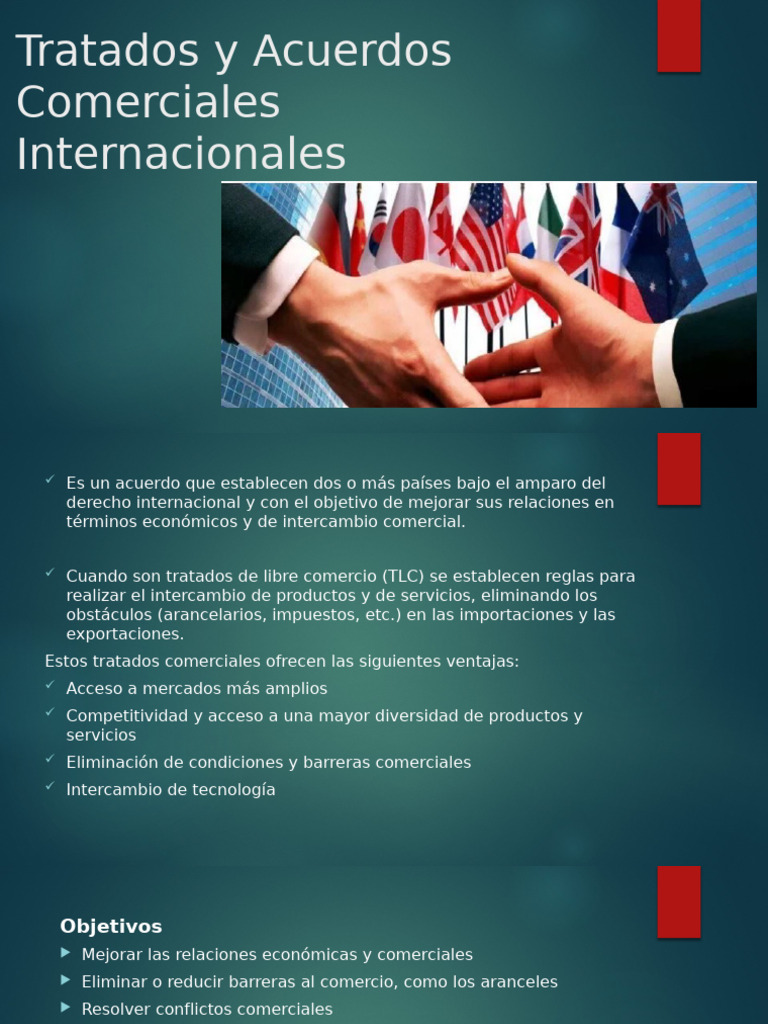 3.2 Tratados y Acuerdos Comerciales Int | PDF | Tratado de Libre Comercio Norteamericano | México