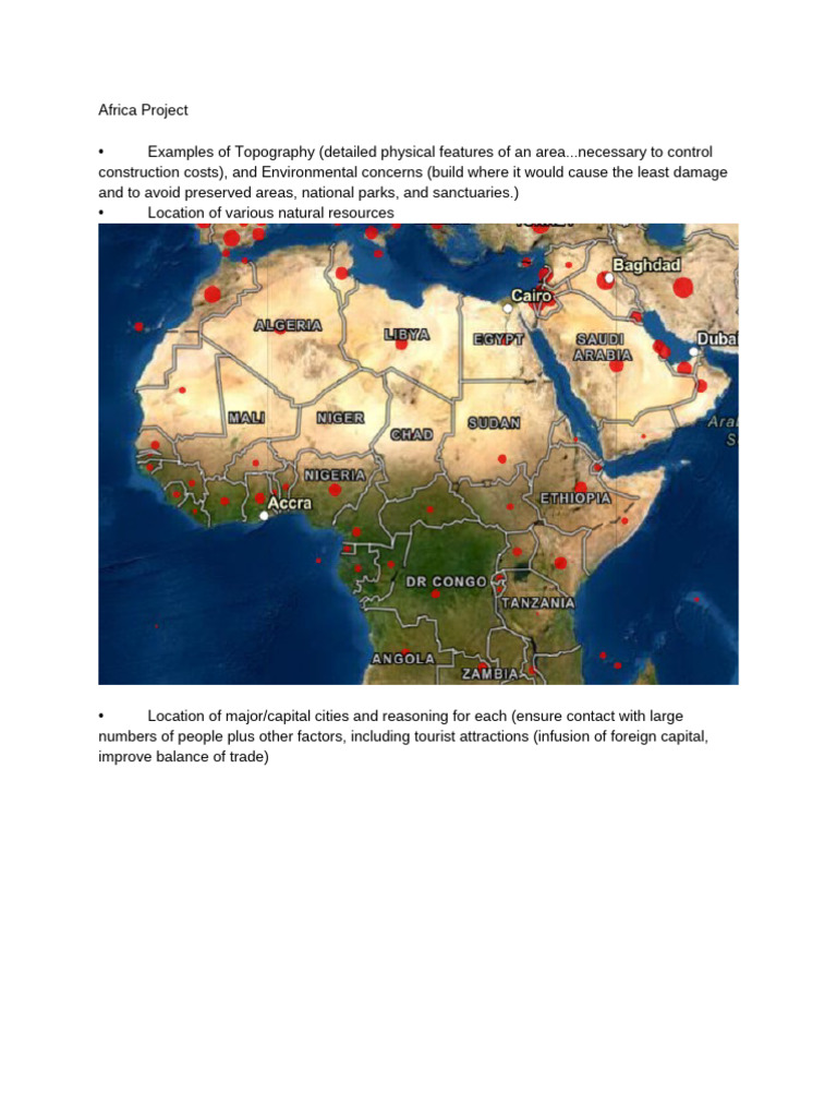 Africa Project | PDF
