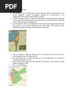 Key Events in Israel's History Timeline | PDF | Israel | World Politics