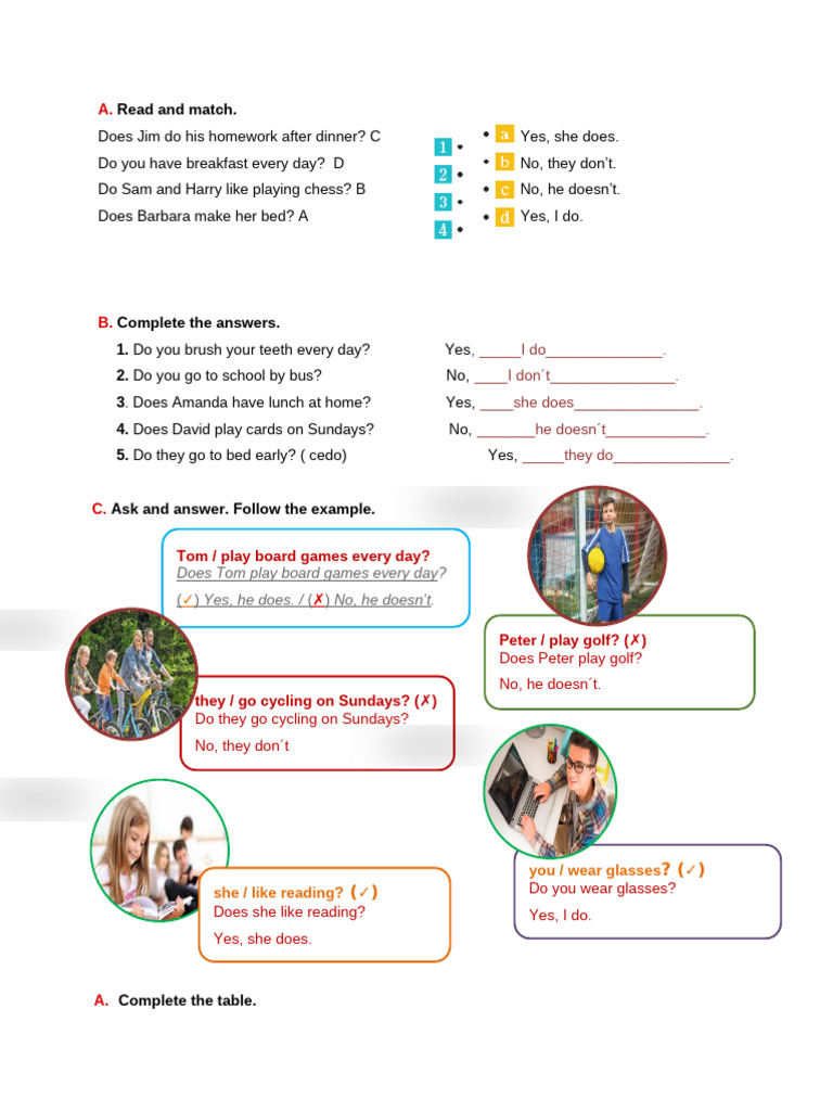 Present Simple-adverbs-18-11 | PDF | Lunch | Eating Behaviors Of Humans