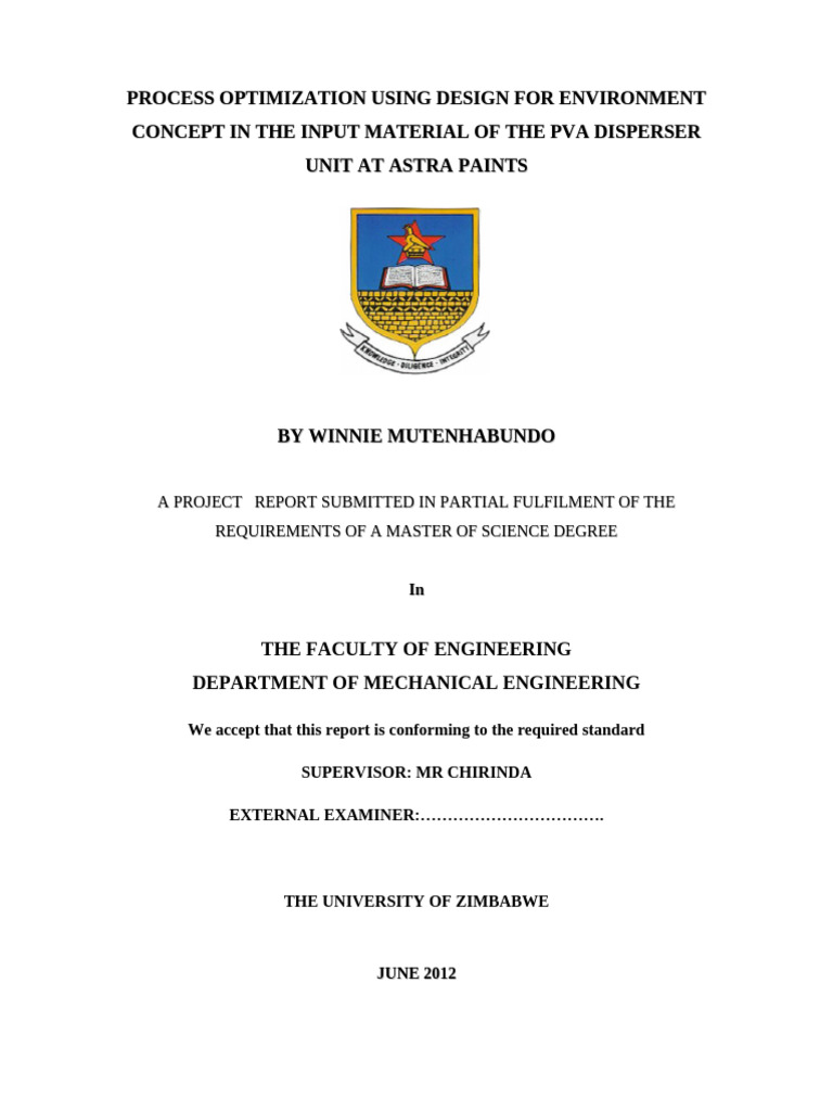 Thesis Winnie | PDF | Paint | Life Cycle Assessment