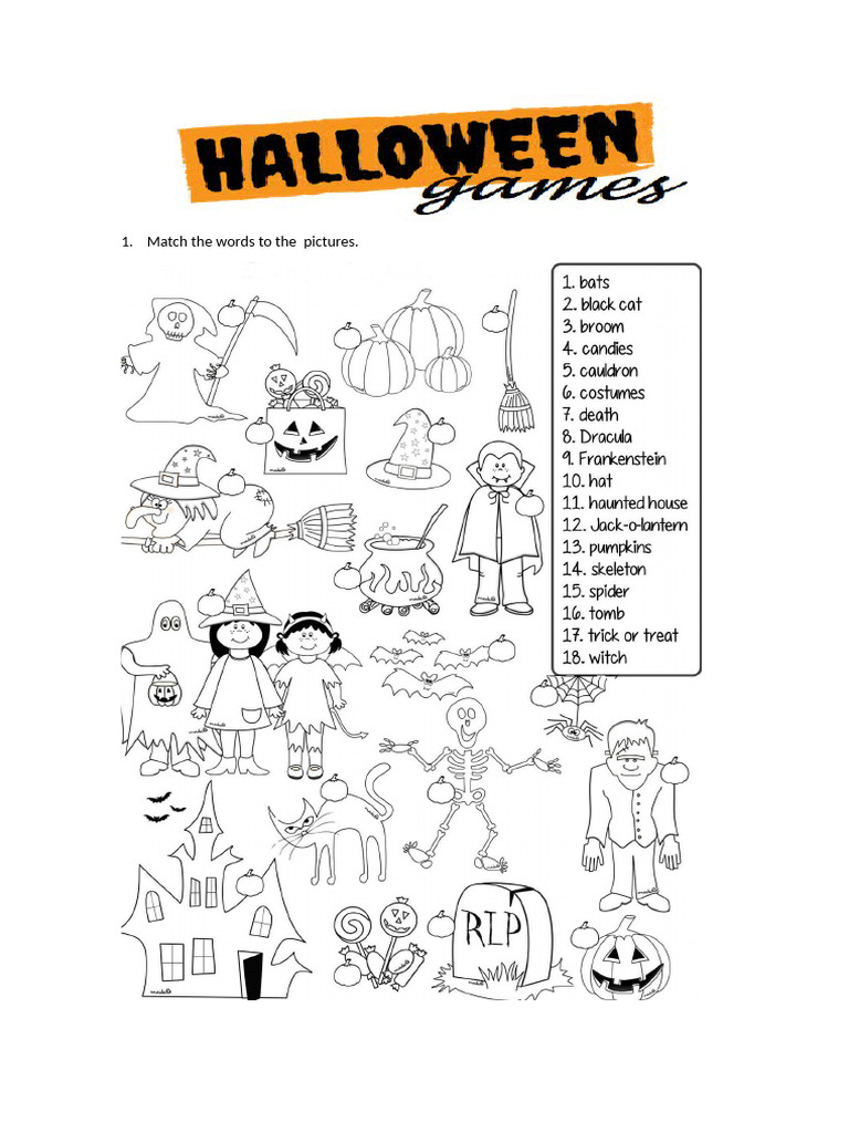 Halloween Activities with Skeletons | PDF
