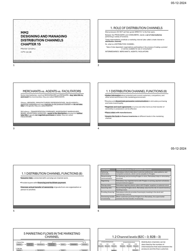 Designing Effective Distribution Channels | PDF | Marketing | Franchising