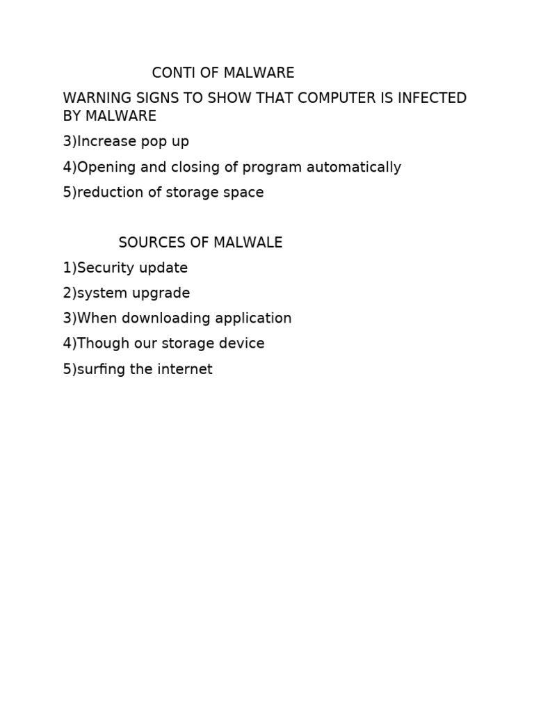 Conti of Malware | PDF