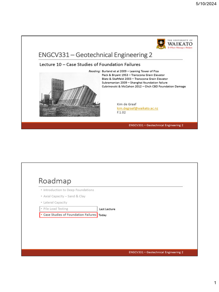 Case Studies in Foundation Failures | PDF | Foundation (Engineering ...