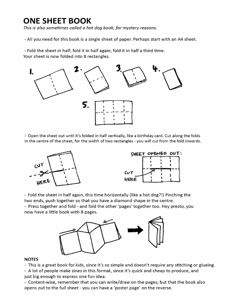 One Sheet Book | PDF
