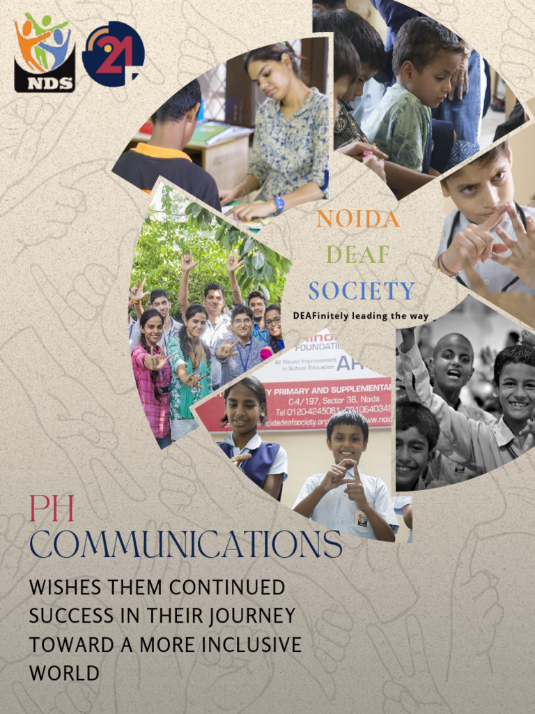 Noida Deaf Society: Inclusivity Journey | PDF