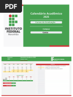 Calendário Acadêmico UFCG 2025.2 | PDF | Brasil