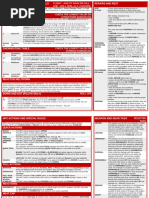 Lancer - Cheat Sheet | PDF | Tanks | Flight