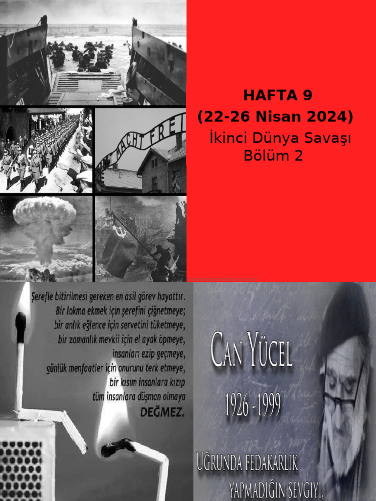 Hafta 9 Ikinci Dunya Savasi Bolum 2 | PDF