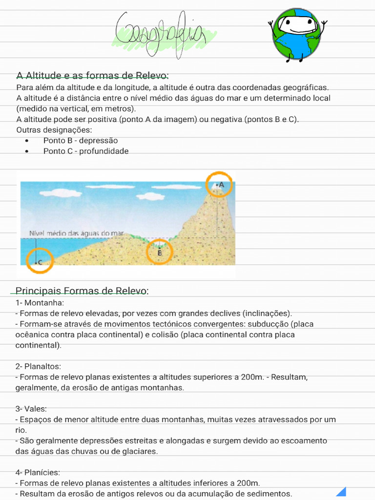 Relevo Geografia - 220418 - 204557 | PDF