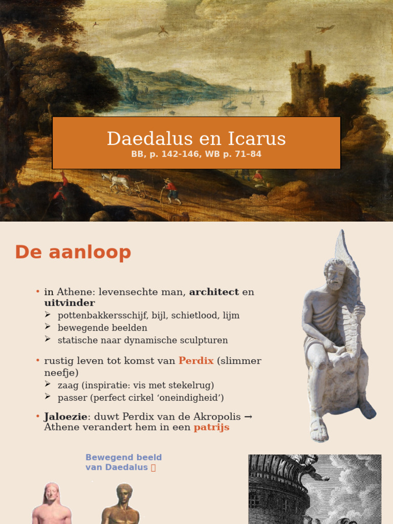 Daedalus en Icarus | PDF