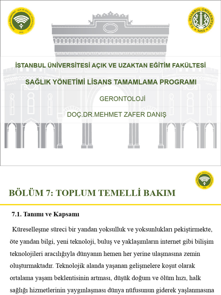 Bolum Ders Sunumu | PDF
