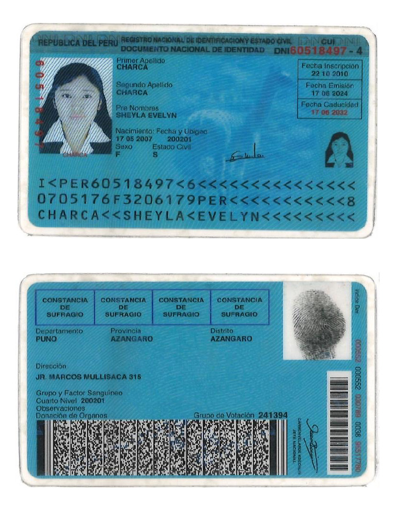 Sheyla Charca - Dni | PDF