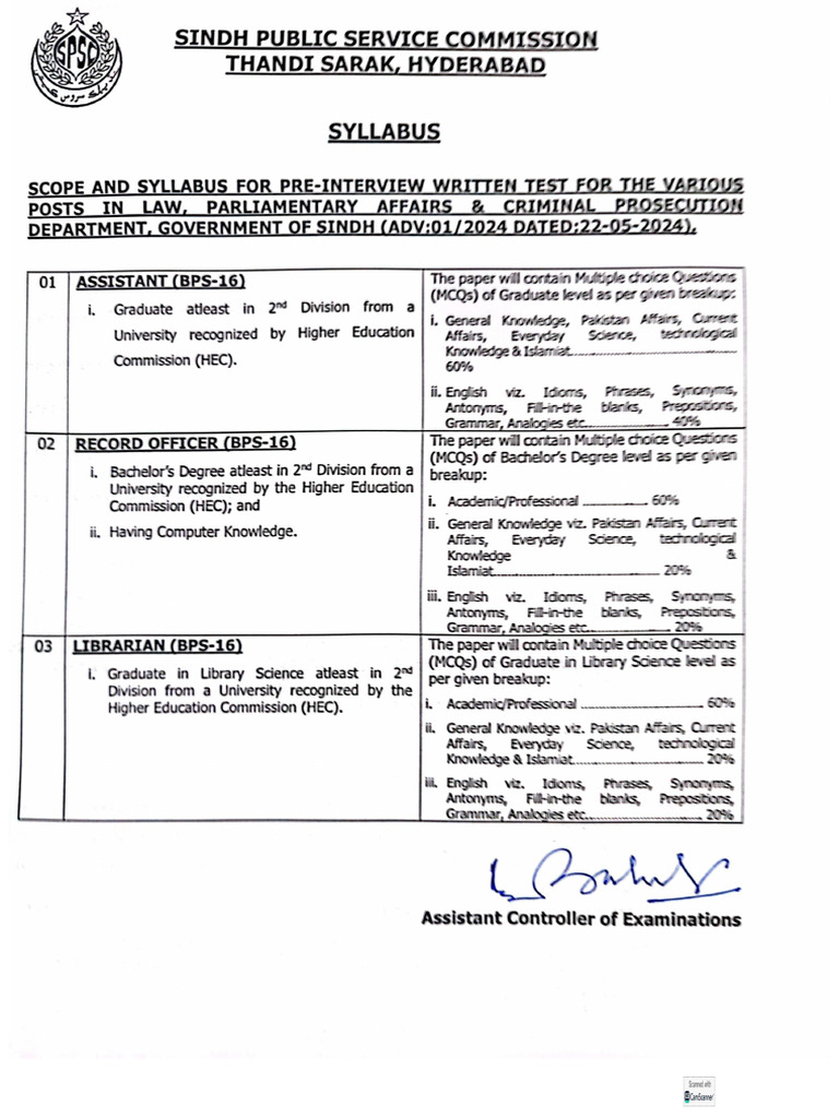 Variousposts LPA&CPD | PDF