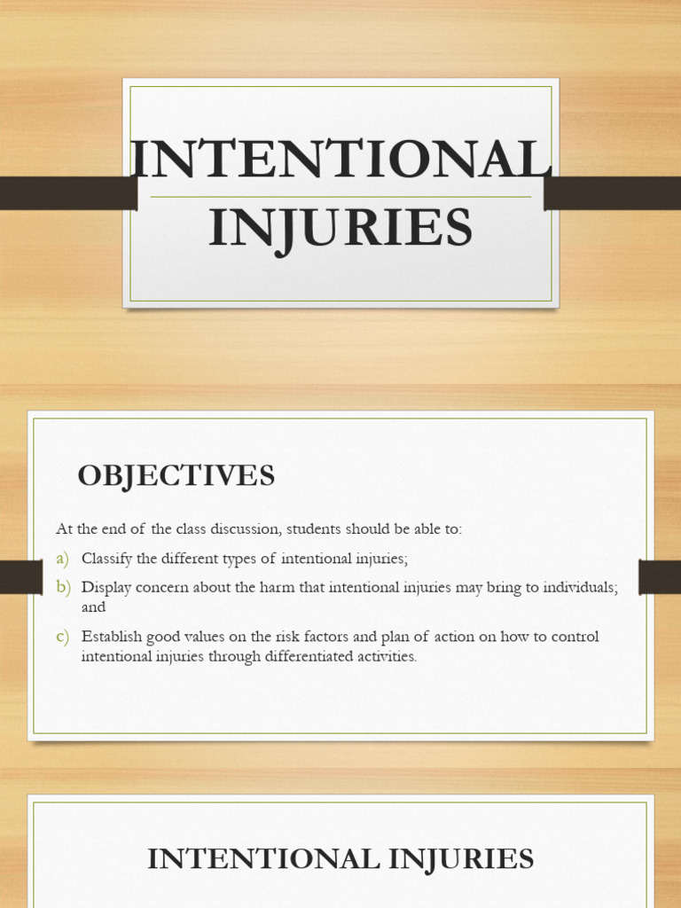 Understanding Intentional Injuries | PDF | Defamation | Bullying