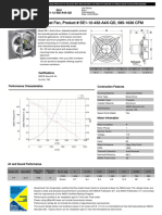 Greenheck CSP-A390-VG Inline Fan Cut Sheet | PDF | Electric Motor ...