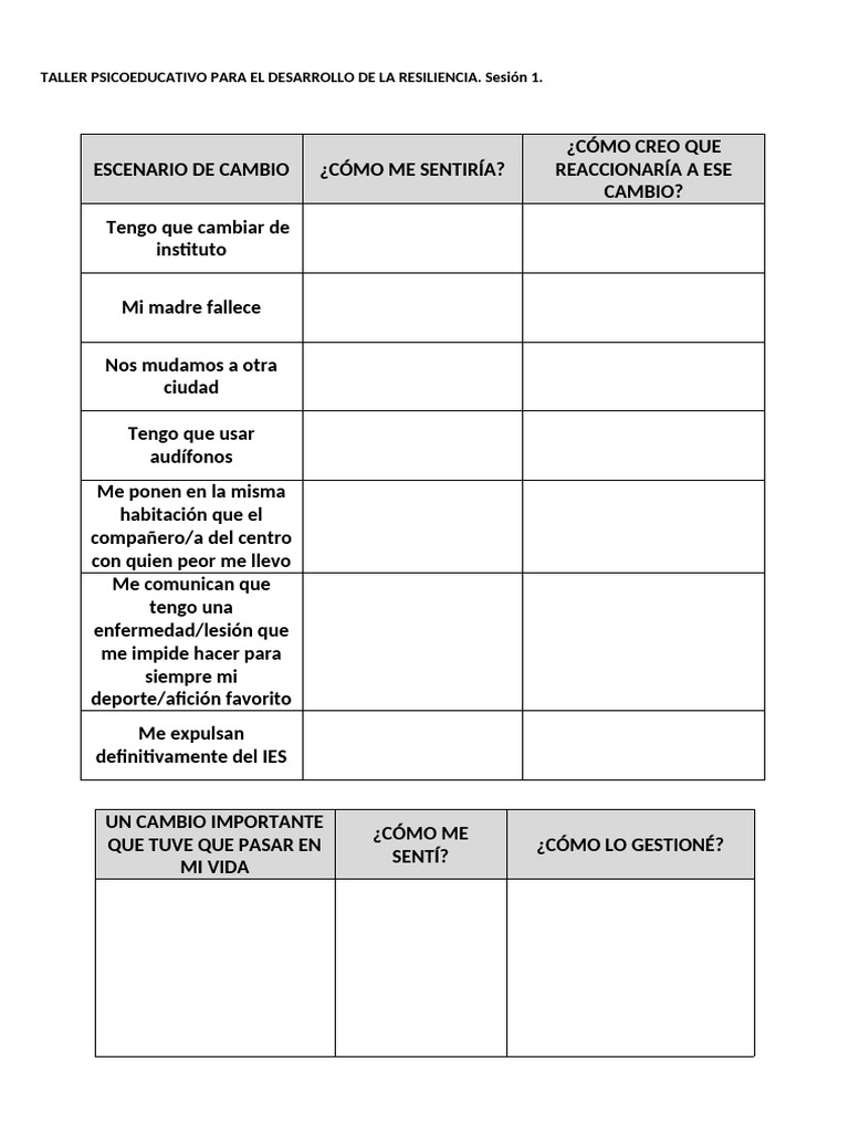 Sesión 1b. Hoja Doble | PDF