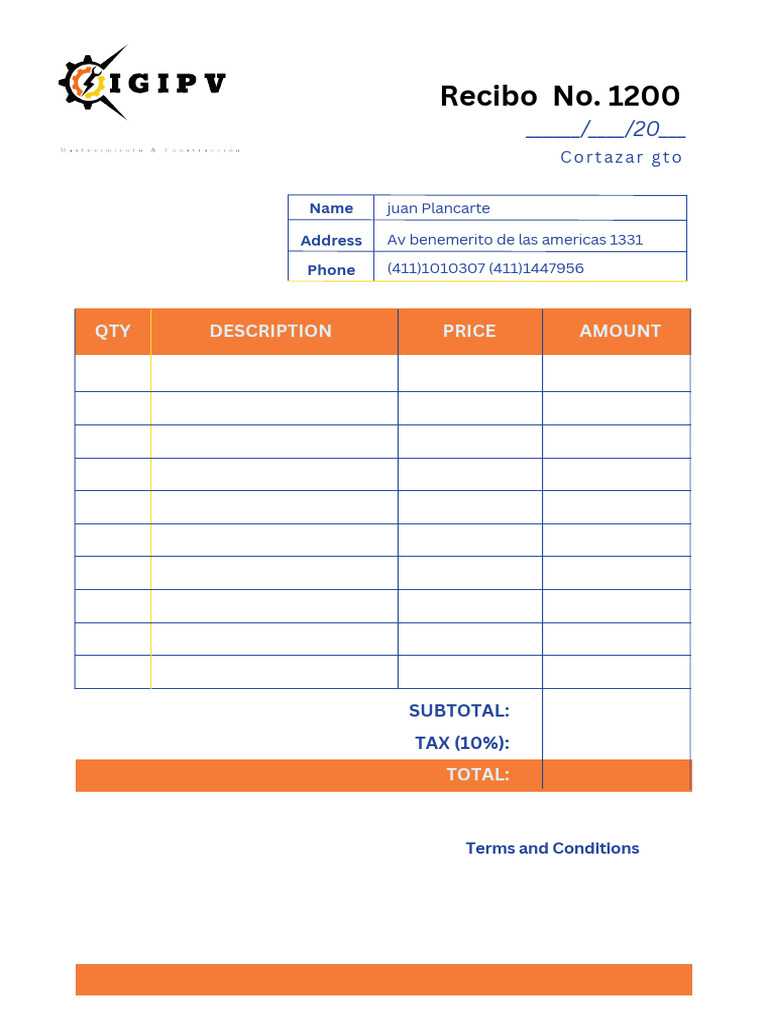 Recibo | PDF